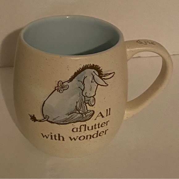 Disney | Dining | Disney Winnie The Pooh Eeyore Stoneware 6 Oz Mug ...
